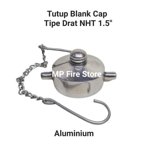 Jual FIRE BLANK CAP TUTUP DOP DRAT ANSI NHT 1.5 in ALUMINIUM TUTUP ...