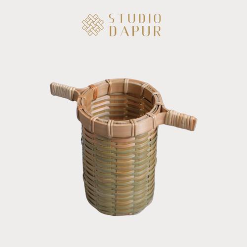 Jual Studio Dapur Saringan Teh Besar Anyaman Kulit Bambu Bamboo Skin Tea Strainer Large - Kota ...