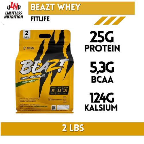 Jual Fitlife Beazt Whey Concentrate 2 LBS - Japanese Matcha - Kab ...