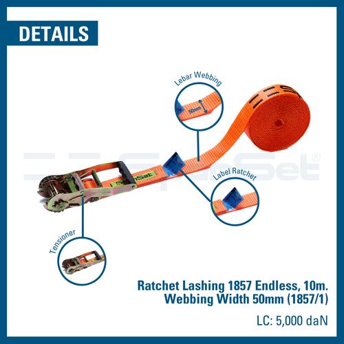 Promo [1857/1] SPANSET Tali Ratchet Tie Down Cargo Lashing Track Belt ...