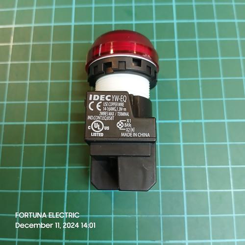 Jual Idec Japan Pilot Lamp YW1P-2EQOR 220V Lamp 250V 2,6watt (Red ...