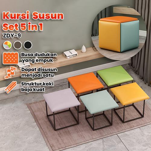 Promo Kursi Susun Box Minimalis Multifungsi Kursi Susun Modern Portable ...