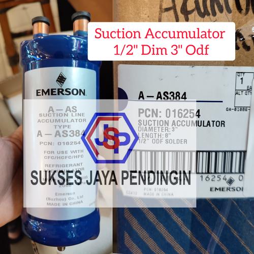 Jual Suction Accumulator Emerson A-AS384 Dim 3" 1/2" - Jakarta Barat - Sukses Jaya Pendingin ...