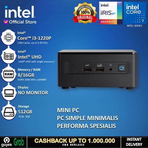 Promo ASUS MINI PC NUC 12 PRO I3 1220P 8GB 512GB W11PRO - BARBONE ...