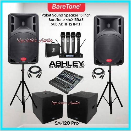 Jual Paket Sound System Ruangan Outdoor Indoor Aula Speaker 15 Inch ...