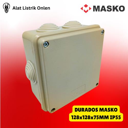 Jual DURADOS 128x128x75 MM MASKO IP 55 / 6 LUBANG / DORADUS / JUNCTION ...