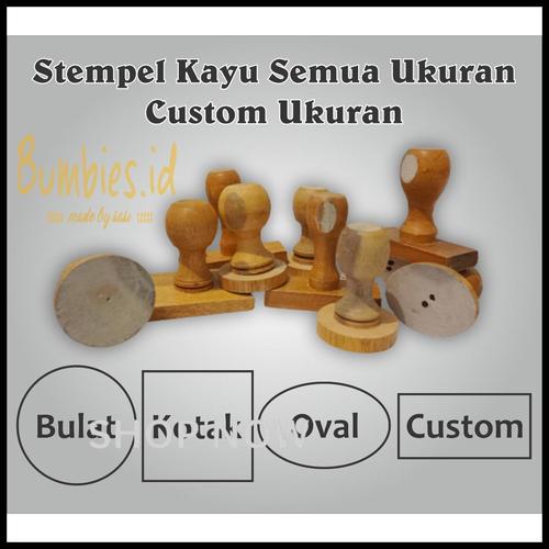 Jual STEMPEL KAYU CUSTOM SEMUA UKURAN | STEMPEL BULAT | STEMPEL PERSEGI ...