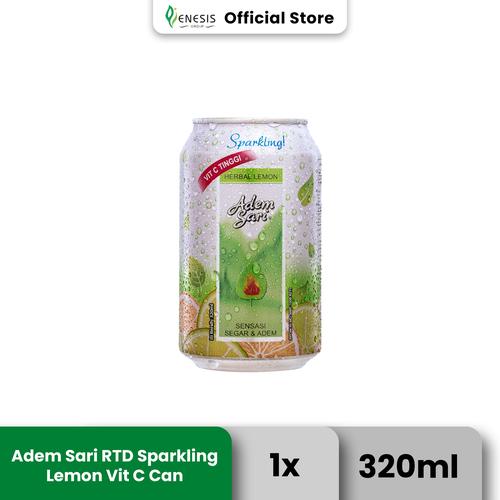 Promo Adem Sari Ching Ku Minuman Penyejuk Kaleng Sparkling Lemon 320 Ml ...