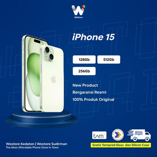 Jual iPhone 15 Basic New Resmi - Hitam, 128gb - Kota Bandar Lampung ...