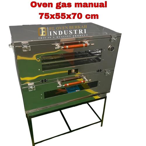 Jual OVEN GAS STAINLESS API ATAS BAWAH UK 75x55x65 CM FULLSET SIAP ...