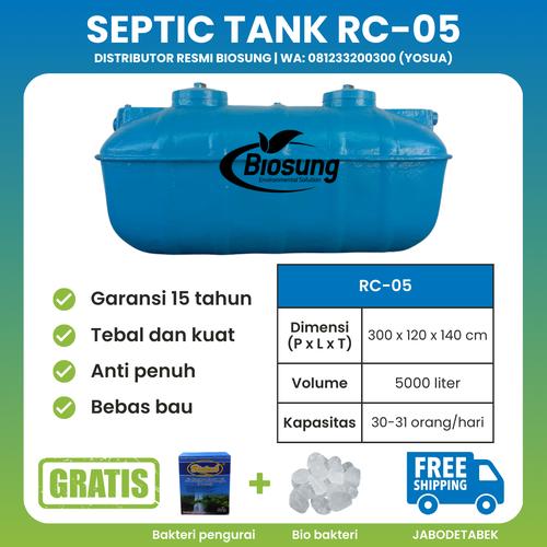 Jual [Biosung] Septic Tank Bio Tipe RC-05 (5000 Liter) untuk 30-31 ...