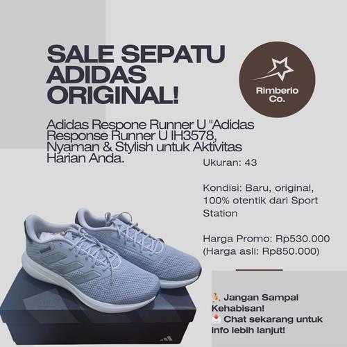 Jual Adidas Respone Runner U IH3578 - 43 - Kab. Gresik - LAGOLD | Tokopedia