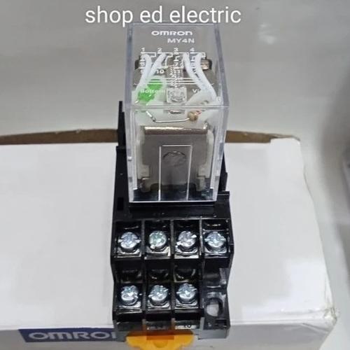 Jual relay omron my4n/my4 12v dc 5a 14pin plus socket - Kota Tangerang - shop ed electric ...
