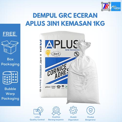 Jual Dempul GRC Aplus Cornice Adhesive 3 in 1 / COMPOUND/ Tflour putty ...