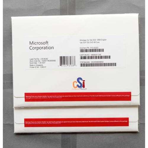 Jual Lisensi Windows Server 2022 Standard 48 Core 5 Cals Original ...