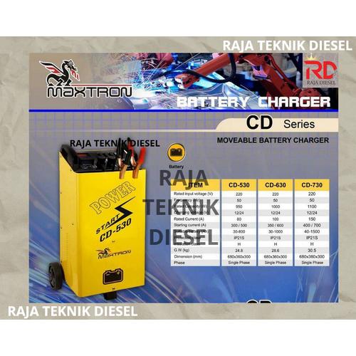 Jual MAXTRON Battery Charger Aki Maxtron 150 Amper CD - 730 ORI - +peti ...