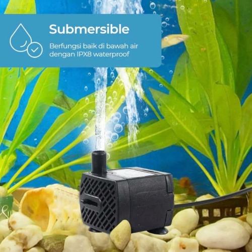 Jual Submersible mini Water Pump - Pompa Air celup kecil AC 220-240V ...