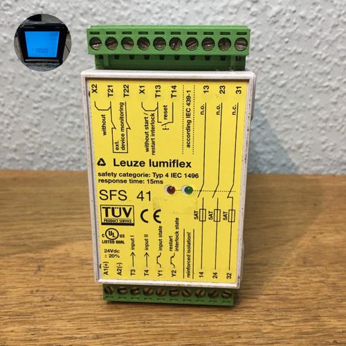 Jual Leuze lumiflex SFS-41 Safety Sequential Circuit / Safety Relay ...