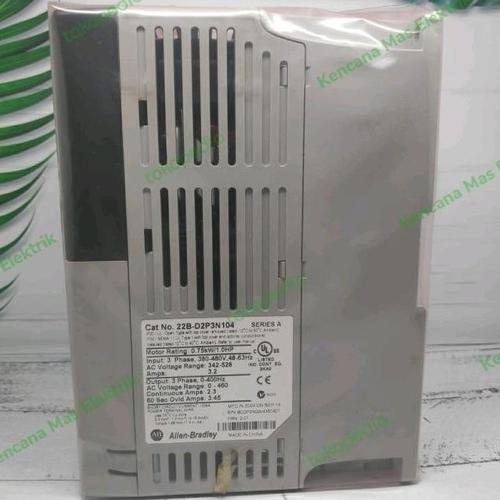 Jual Lor Ready Inverter Allen Bradley 0.75Kw / 1Hp 0,75Kw 2.3A ...