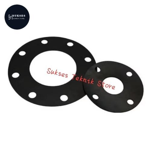 Jual Gasket Rubber Flange Jis 10K Ukuran 1.5" inch / DN40 Gasket ...