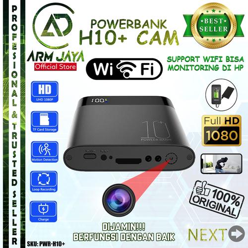 Jual POWER BANK H2 SPY CAMERA FULL HD POWERBANK 5000MAH KAMERA ...