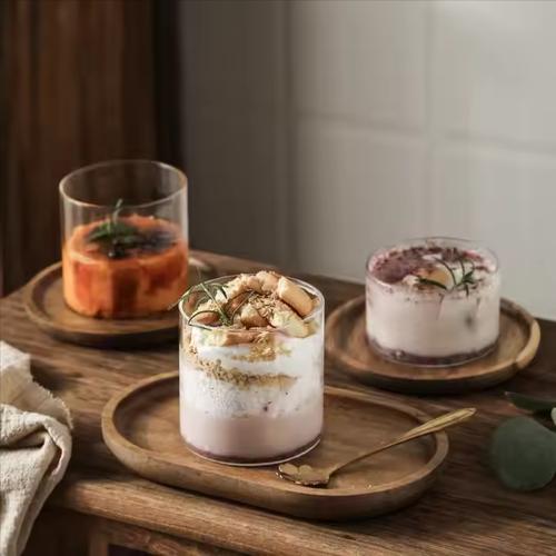 Jual Gelas Salad Buah Pudding Dessert Estetik Yogurt Cocktail Heat ...