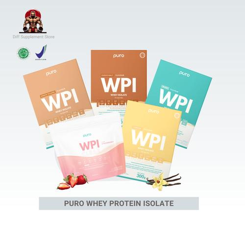 Jual PURO WPI 90 300GRAM WHEY PROTEIN ISOLATE LABDOOR APPROVED HRGA ...