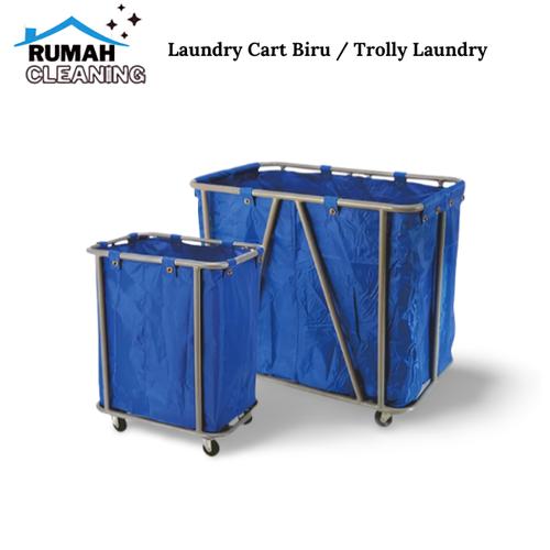 Jual Laundry Cart Biru / Trolly Laundry - D023 - Jakarta Timur - Rumah ...