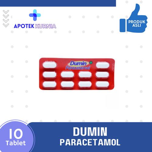 Jual DUMIN TABLET - PARACETAMOL - 1 STRIP @10 TABLET - Kota Sukabumi ...