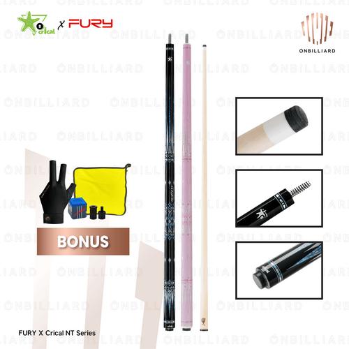 Jual Fury X Crical NT Series by Konllen NT-1 NT-2 Cue Stick Billiard ...