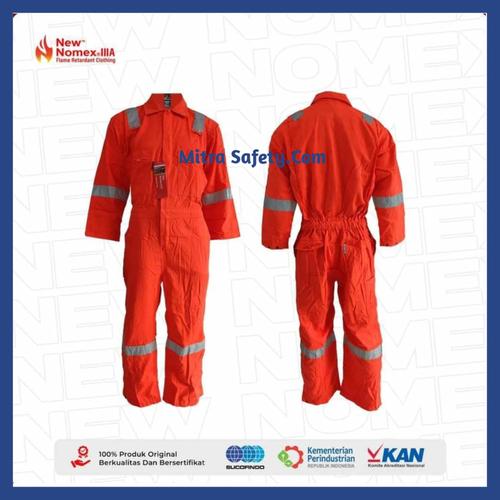 Jual Baju Coverall Nomex IIIA / Baju Pertamina / Baju Nomex IIIA 100% ...