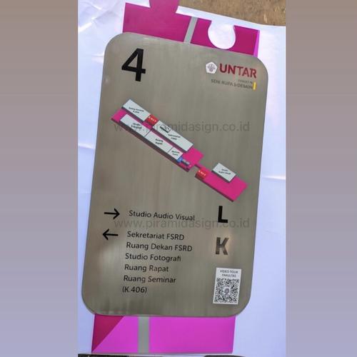 Jual Sign Direktori Lantai Floor Directory Denah Layout Buliding Puzzle ...