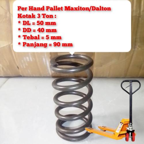 Promo Spring Pump atau Per Hand Pallet merk Maxiton dan Dalton kuning ...