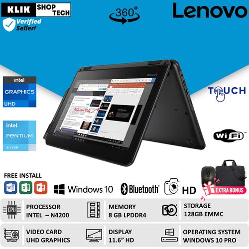 Jual Lenovo Winbook E300 2in1 11 Intel N4200 8GB 128GB Win10PRO Baru ...