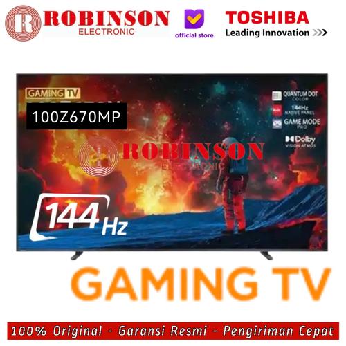Jual TOSHIBA LED UHD 4K GAMING TV 144 Hz 100 INCHI - 100Z670MP - Kota ...