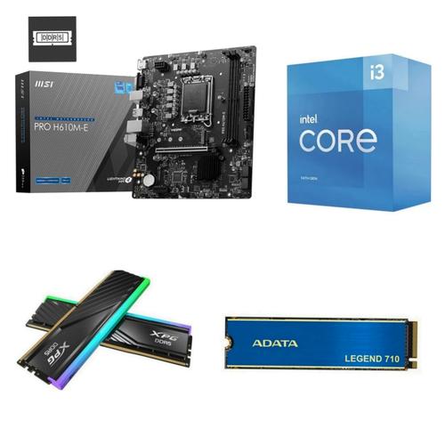 Jual Paket Processor Intel Core i3 14100F Box Gen 14 LGA 1700 RAM DDR5 ...