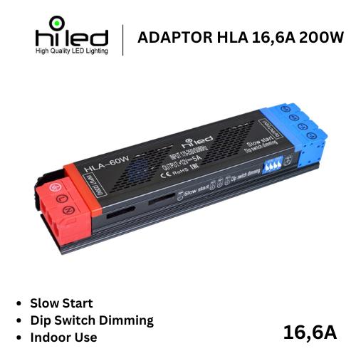 Jual HILED Trafo Adaptor 16,6A 12V HLA Indoor Slow Start & Dip Switch ...