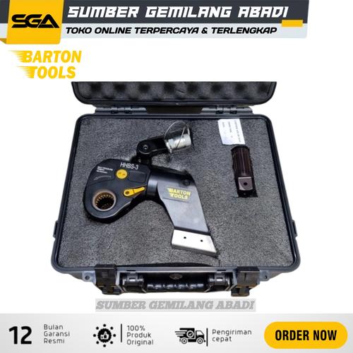 Jual M22-M48 Hydraulic Torque Wrench 1" Drive 4512Nm HHBS-3 BARTON ...