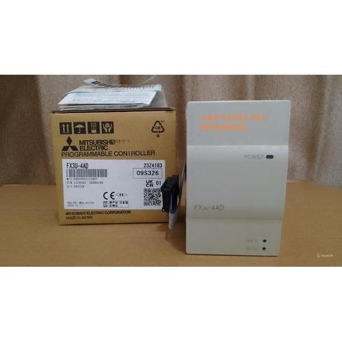 Jual PLC MITSUBISHI FX3U-4AD FX3U 4AD ANALOG INPUT MODUL ORIGINAL ...