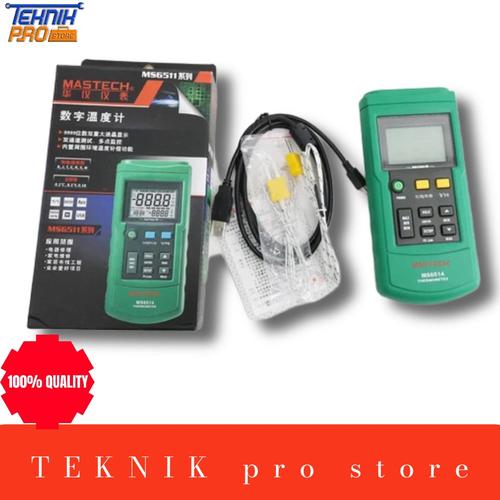 Jual Mastech MS6514 Thermocouple Data Logger Thermometer Termokopel Termome - Jakarta Utara ...