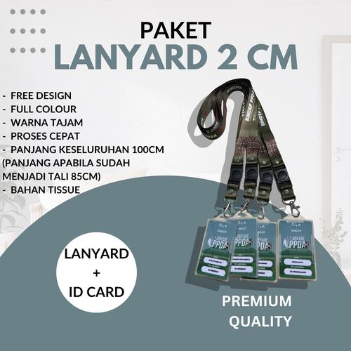 Promo Paket Id Card Lanyard Printing dan Frame - Kota Surabaya - Cahaya ...