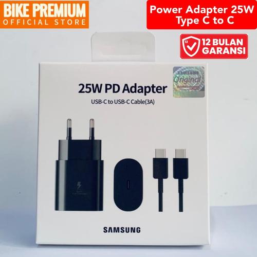 Jual Charger Samsung Original Note 10 25W Fast Charging Type C TO C ...