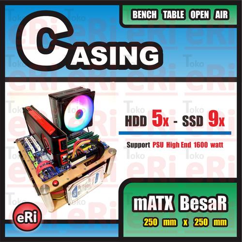 Jual Casing PC Komputer Gaming Akrilik Acrylic / Mini ITX / mATX / OPEN ...
