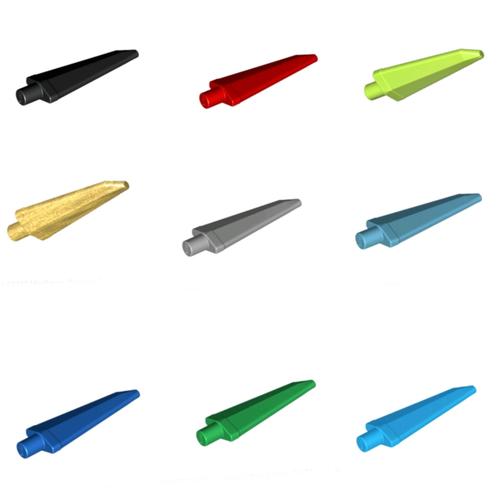 Jual Lego Part 64727 Minifigure Weapon Sword , Spike Flexible 3.5L with ...