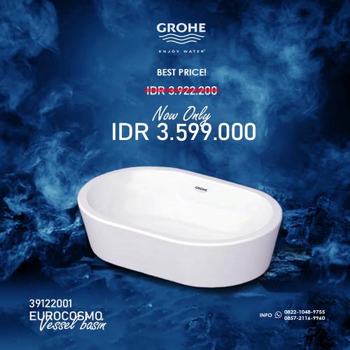 Promo Grohe 39122001 Eurocosmo Vessel basin 60 - Kota Bekasi - GROHE ...