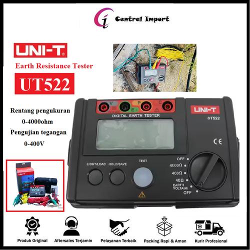 Jual UNI-T UT522 Digital Earth Tester Ground Insulation Meter ...