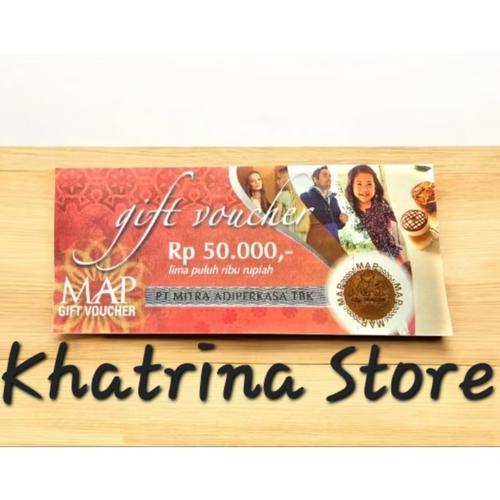 Jual voucher MAP 50 ribu - Jakarta Pusat - Khatrina store | Tokopedia
