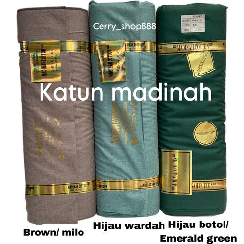 Jual 0,5 meter kain meteran kain eceran katun madinah cotton madinah ...