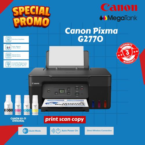 Jual Printer Canon PIXMA G2770 print scan copy all in one inktank ...