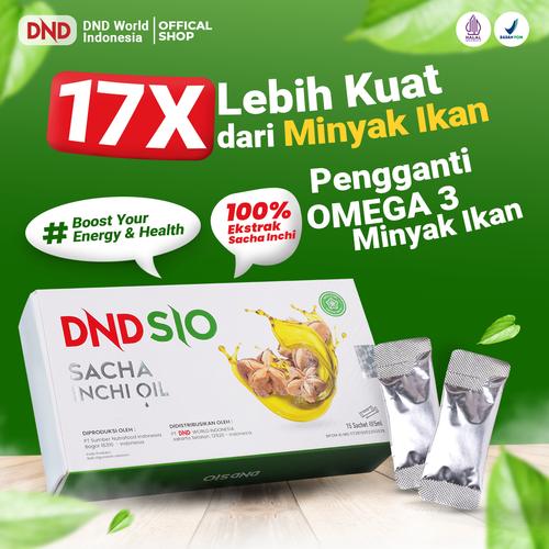 Jual DND SIO SACHA INCHI OIL - Atasi Kolesterol - NEW PACKAGE ...